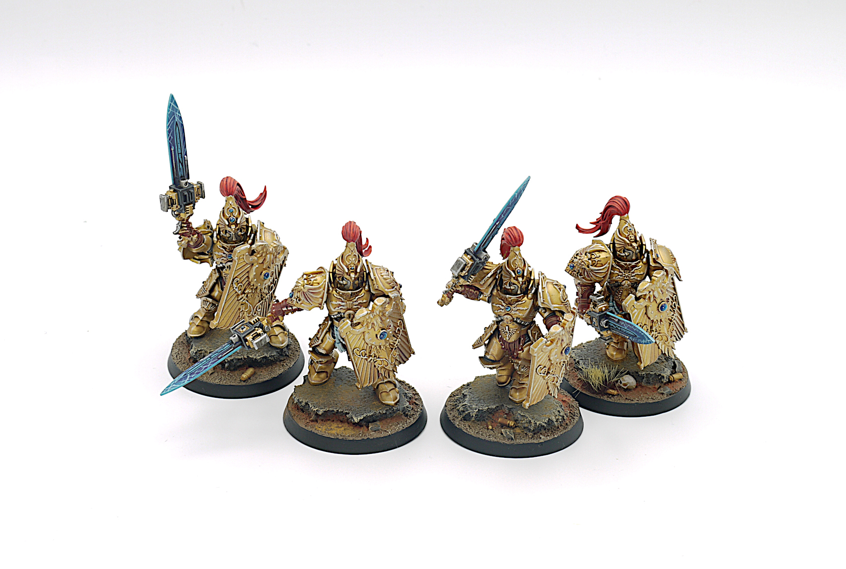 Warhammer 40k Adeptus custodes army - Legion Painting Studio